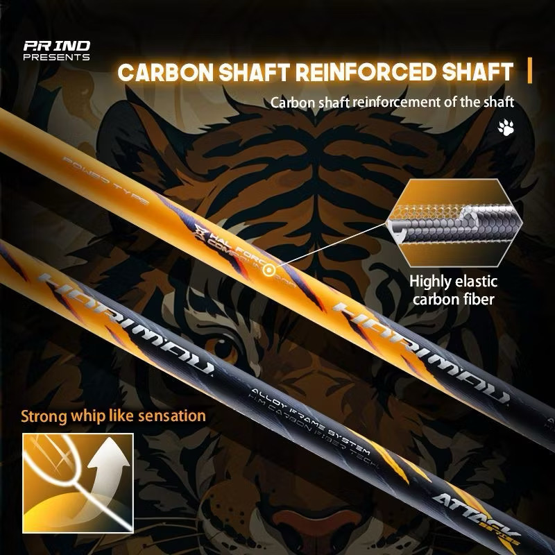 P.R IND HARIMAU MALAYA Limited ORIGINAL (30lbs) Badminton Racket FREE ...