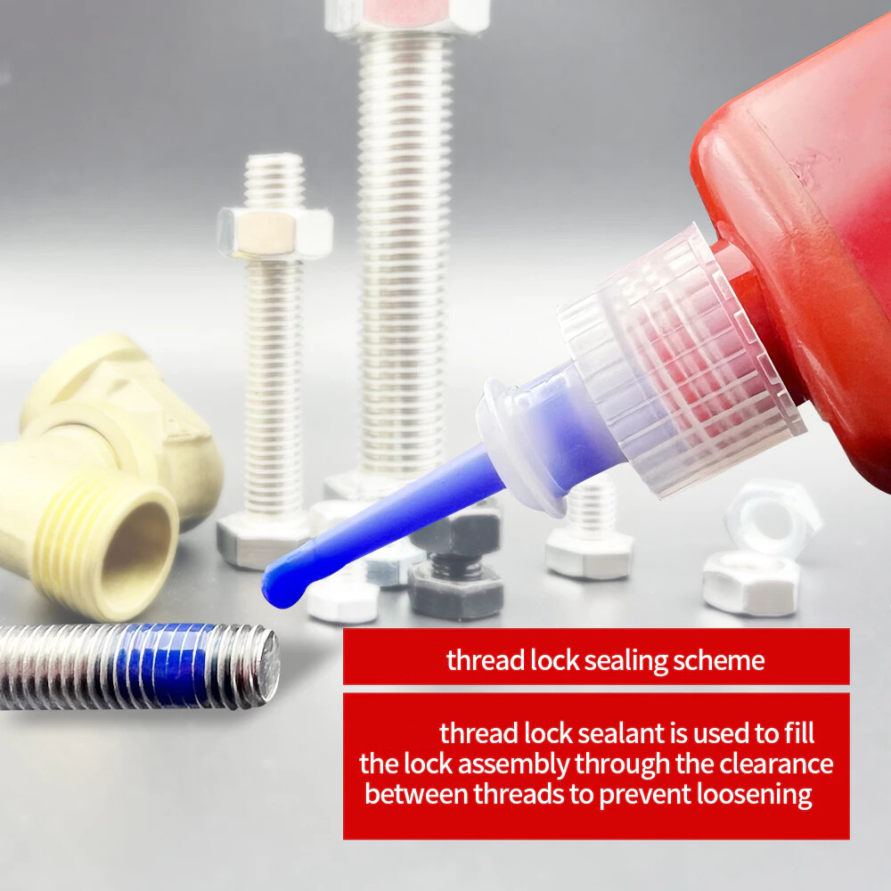 Thread locker 243 Lock tight glue Anaerobic Adhesive for Bolts Anti ...