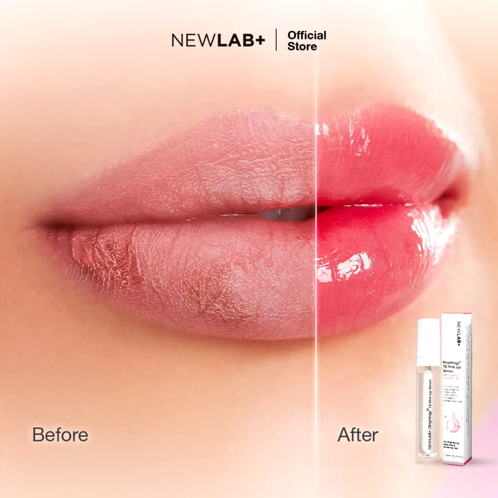 Newlab Pinkish Lip Serum I Lip Serum for Black Lips | Lipgloss Bening ...