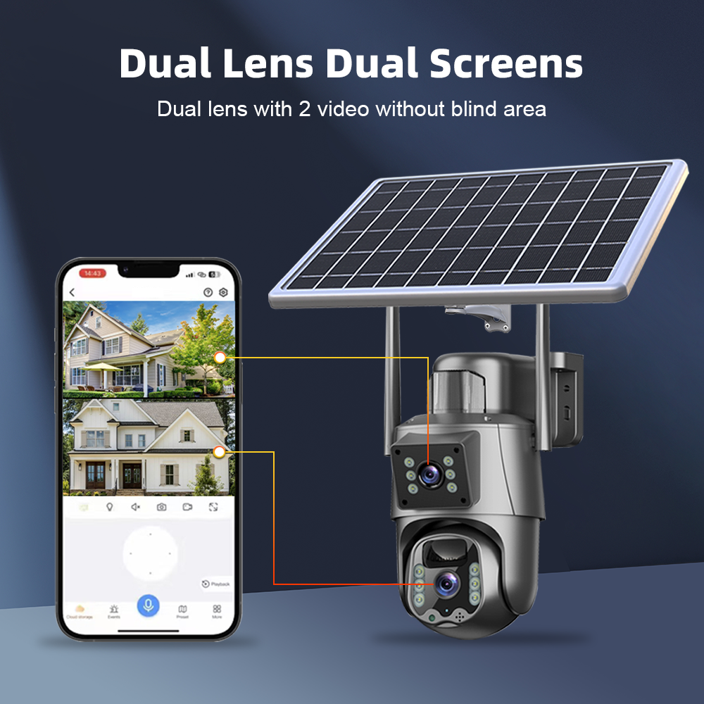 [NEW ARRIVAL] iPPro / Eseecloud 4MP 4G Sim Card Dual Lens Dual Screens ...