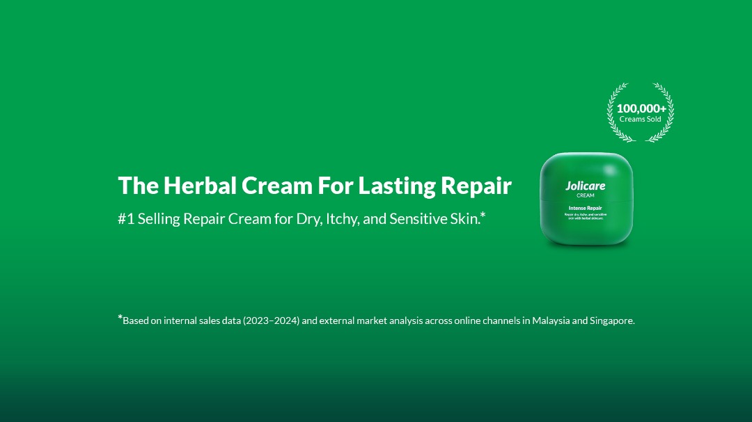 Jolicare Cream - 15g TRIPLE PACK | Repair Dry, Itchy, & Sensitive Skin ...