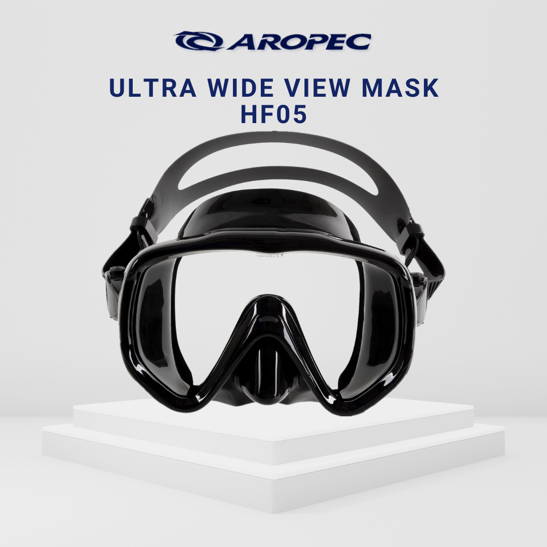 AROPEC M1-HF05 SCUBA DIVING MASK HD ULTRA WIDE VIEW SNORKELING MASK ...
