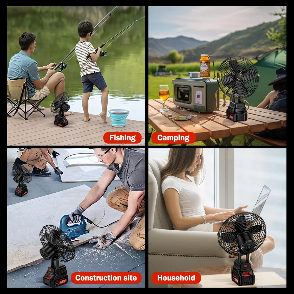 [24 Hour Delivery Ready Stock COD ] SOARFLY 1588VF Kipas Camping Mini ...