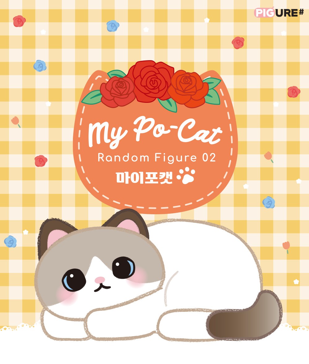 Kotak Mainan Misteri - Pigure - My Po-Cat Random Figure Ver.2 - Blind ...
