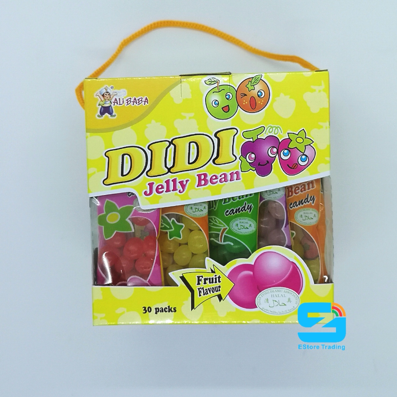 🔥 Alibaba Didi Jelly Bean (Fruit Flavour Candy)~ 30 Packs x 10g-Exp:30 ...