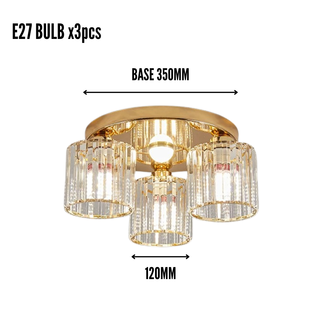 CRYSTAL GLASS MODERN CEILING PENDANT LIGHT | CEILING LAMP PENDANT LAMP ...