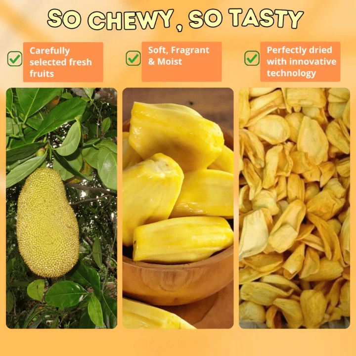 [READY STOCK] 3F FOOD VIETNAM DRIED JACKFRUIT - Dried Fruits Halal Snacks 100G/250G/500G ...