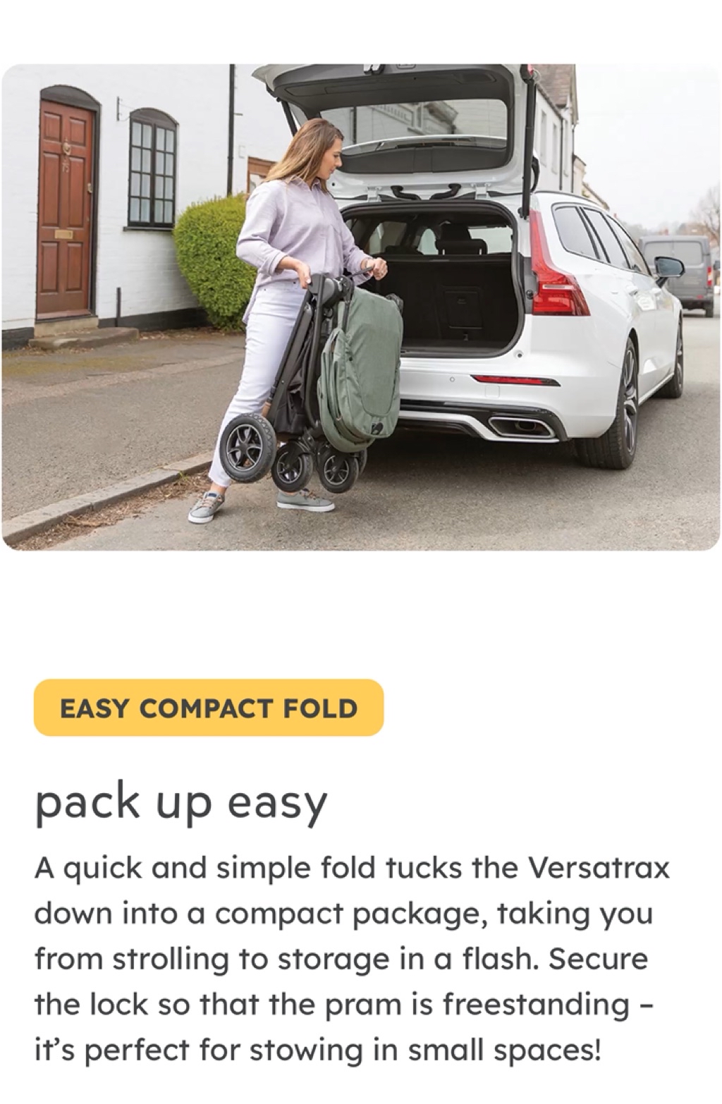 Joie Versatrax Stroller | Reversible | Full-Sized Stroller | Two Way ...