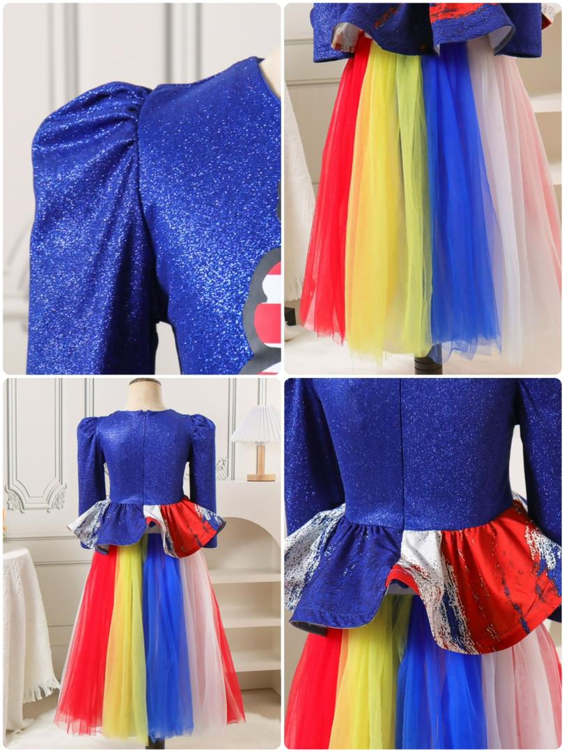 Kids Girl Merdeka Dress Cotton Kanak-kanak Perempuan Lengan Panjang ...