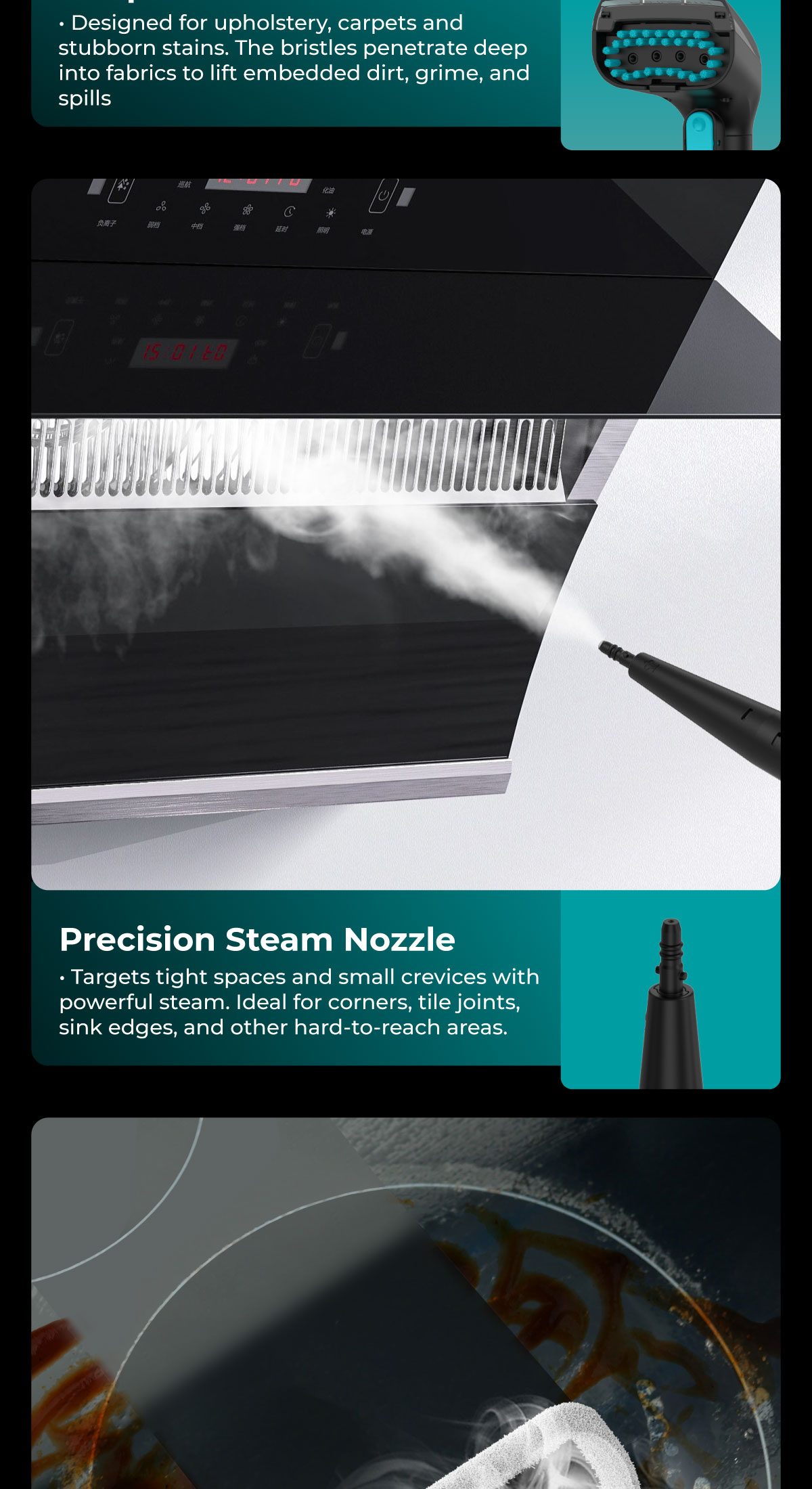 PerySmith M2 Pro Max Hot Water Steam Spot Cleaner CleanPro Series ...