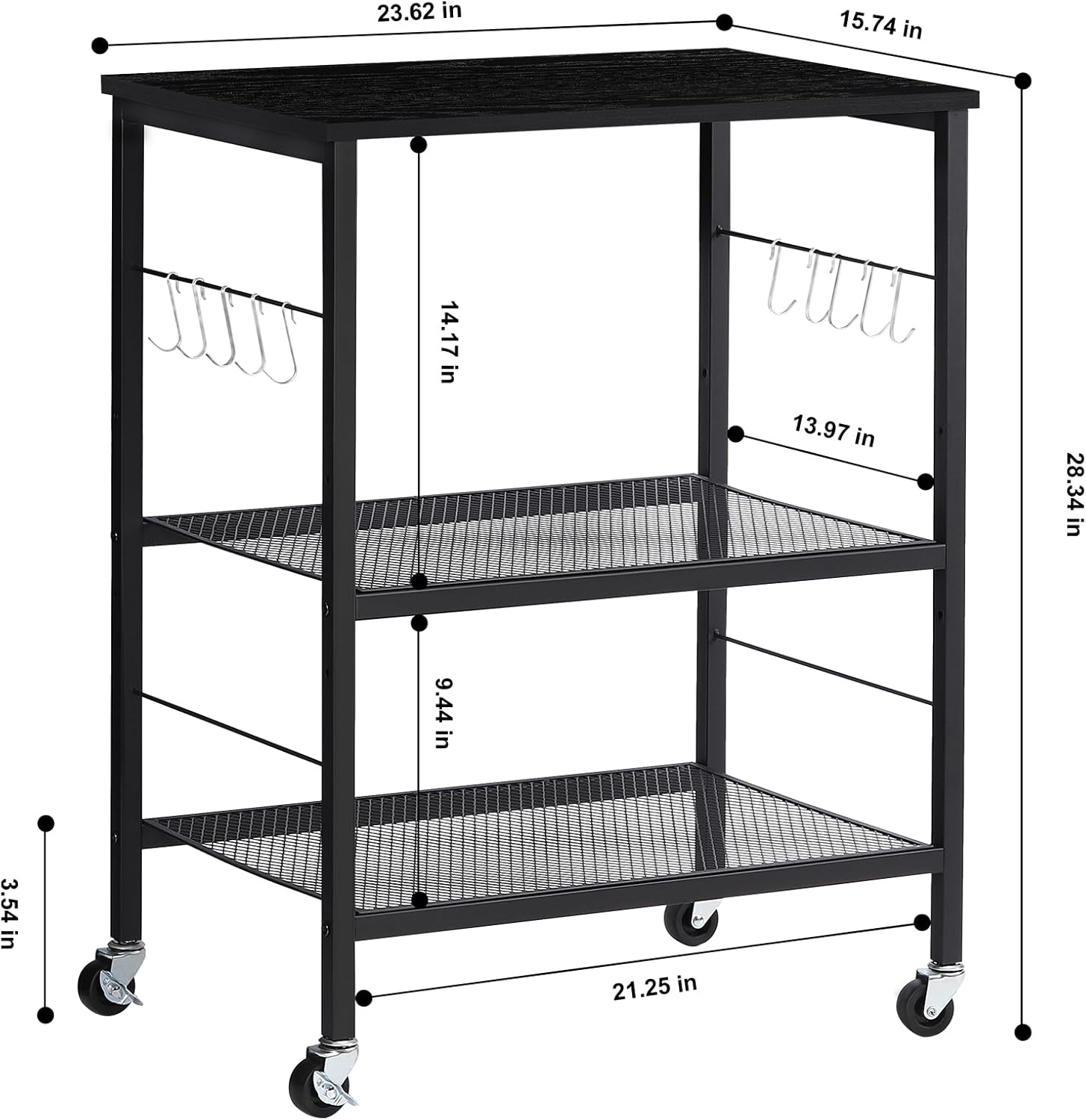 𝐌𝐀𝐉𝐄𝐒𝐓𝐈𝐂 Rak Barang Portable Portable Living Room Storage Rack Bedroom ...