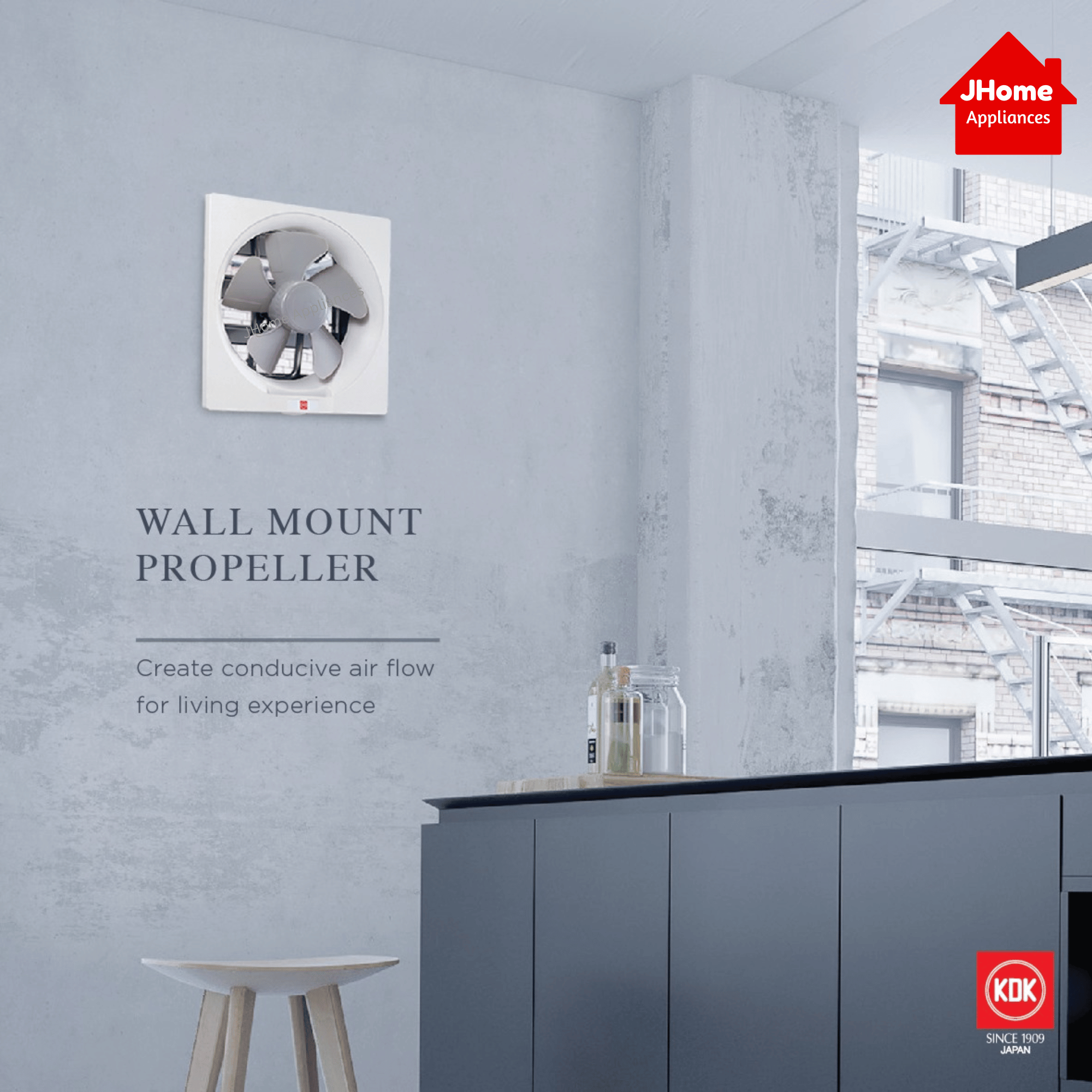 EUROWIND WALL EXHAUST FAN 8" / 10" / 12" KIPAS EKZOS DINDING ...