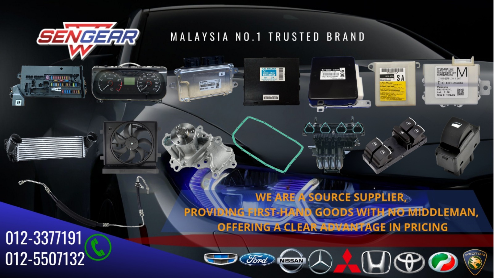 144Y25 PROTON SAGA VVT MC1 MC2 BLM FL FLX / GEN2 GEN 2 / SATRIA NEO ...