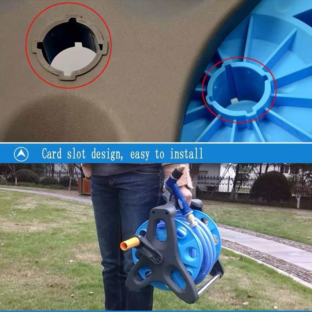 New Water Pipe Rolling Storage Sack Holder Portable Hose Pipe Reel ...