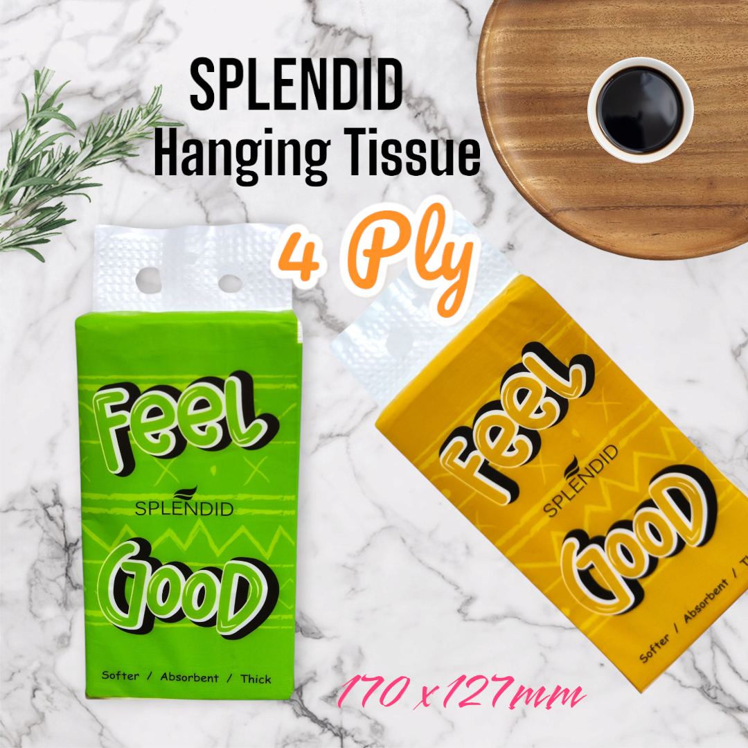 Splendid Hanging Tissue Tisu Gantung 4 Ply 18000 Sheets 170mm x 127mm ...
