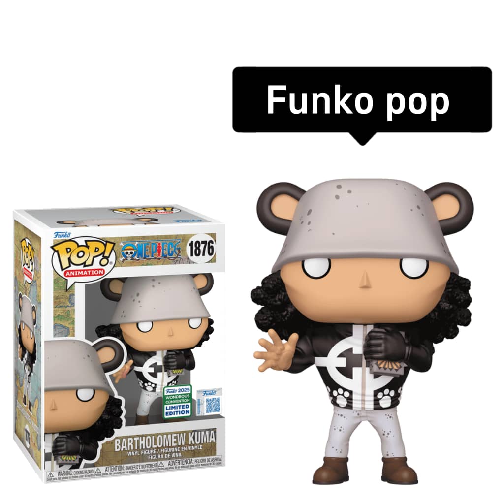 Original Funko Pop! Animation OnePiece 1876 Bartholomew Kuma (Limited ...