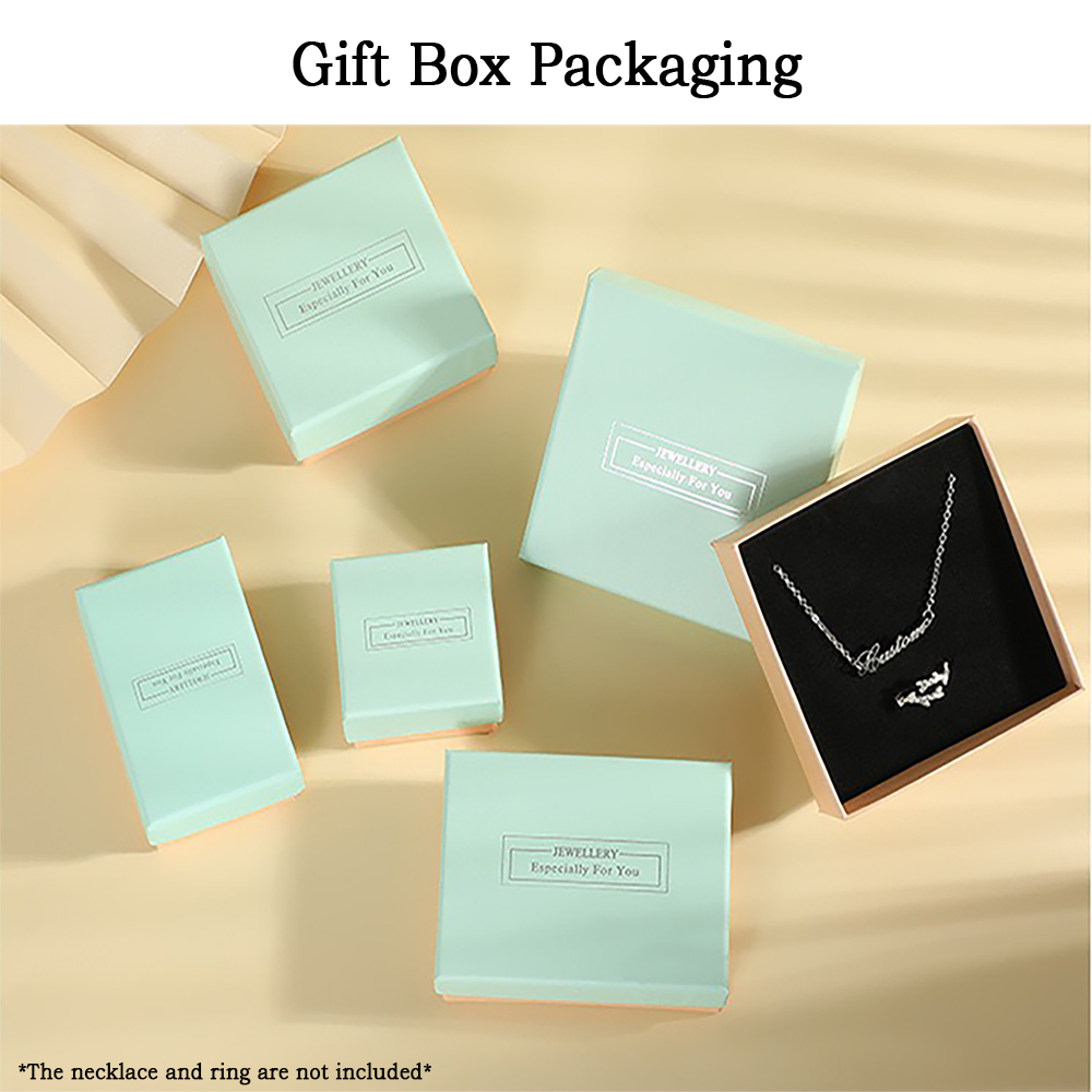 Sis Love Jewel Necklace Titanium Steel 18K Gold Plated Rantai Leher ...