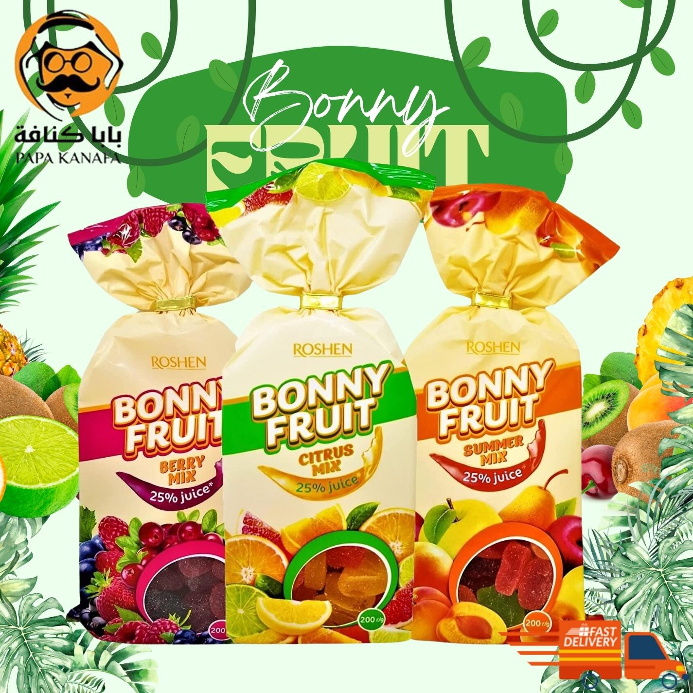ROSHEN BONNY Fruit Jelly Gummies| Halal-Friendly Snack Candy – 200g | Shopee Malaysia