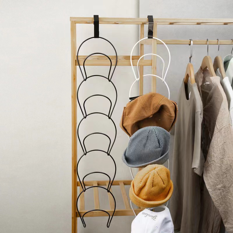 5 Tier Cap Hat Scarf Hanger Holder Rak Gantung Topi Penyangkut Tudung ...