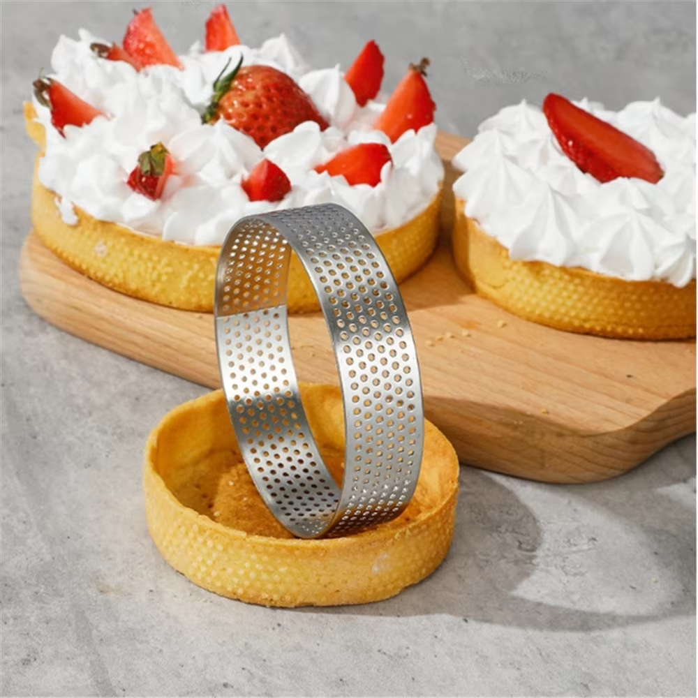 【Professional 7pcs Cake Baking Set】-Perfect Mousse Rings Mold with Cake ...
