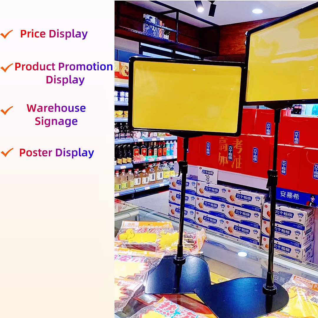 POP Price Display Stand Promotion Table Top Frame Price Stand Tag ...