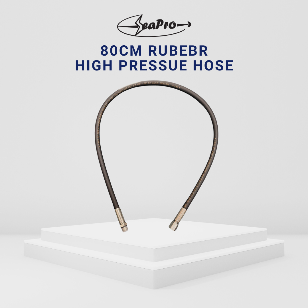 HOTDIVE High Pressure Hose HP Hose Braided Rubber Hose for SPG Scuba ...