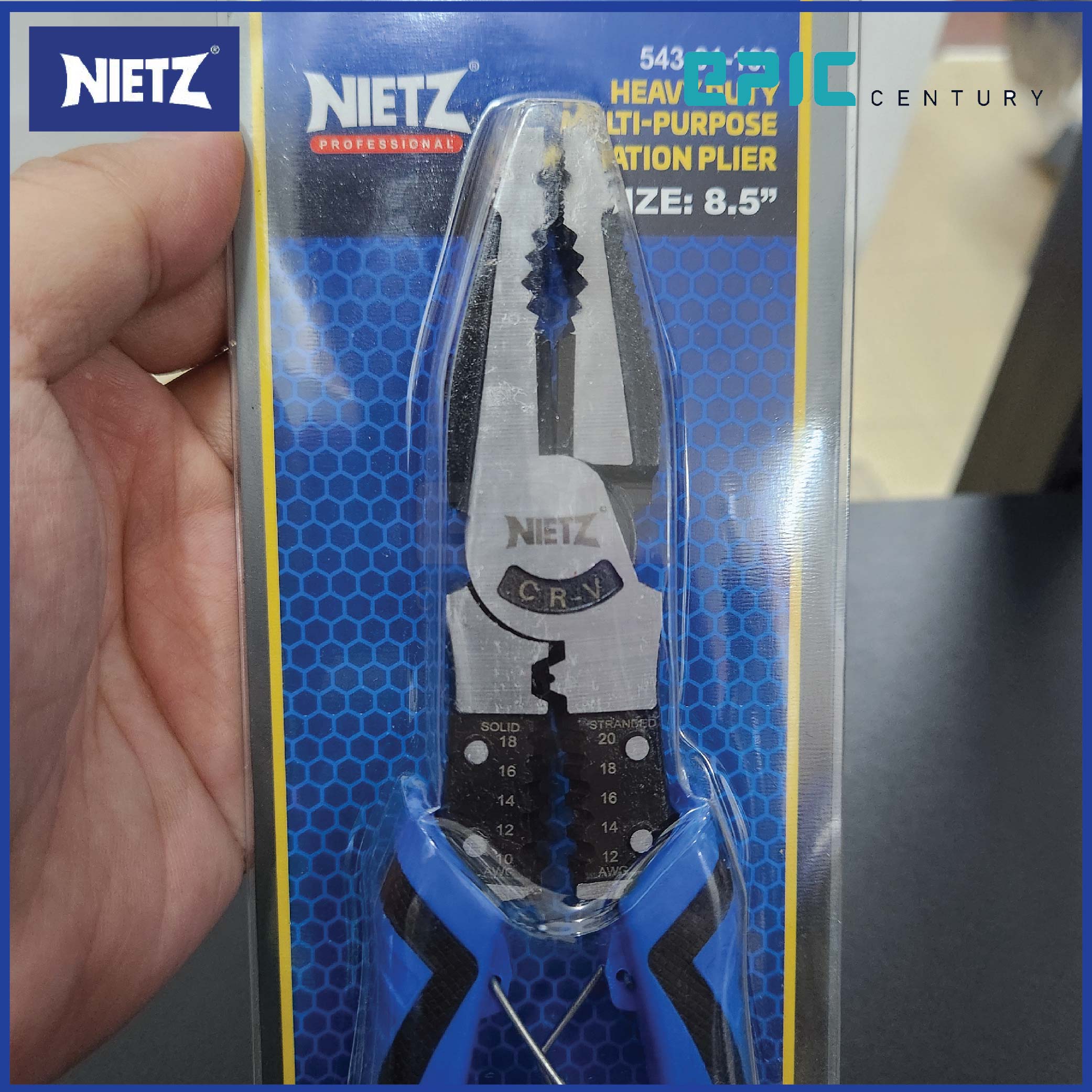 NIETZ HEAVY DUTY MULTI-PURPOSE DIAGONAL PLIERS AND CUTTER 8" | Shopee ...