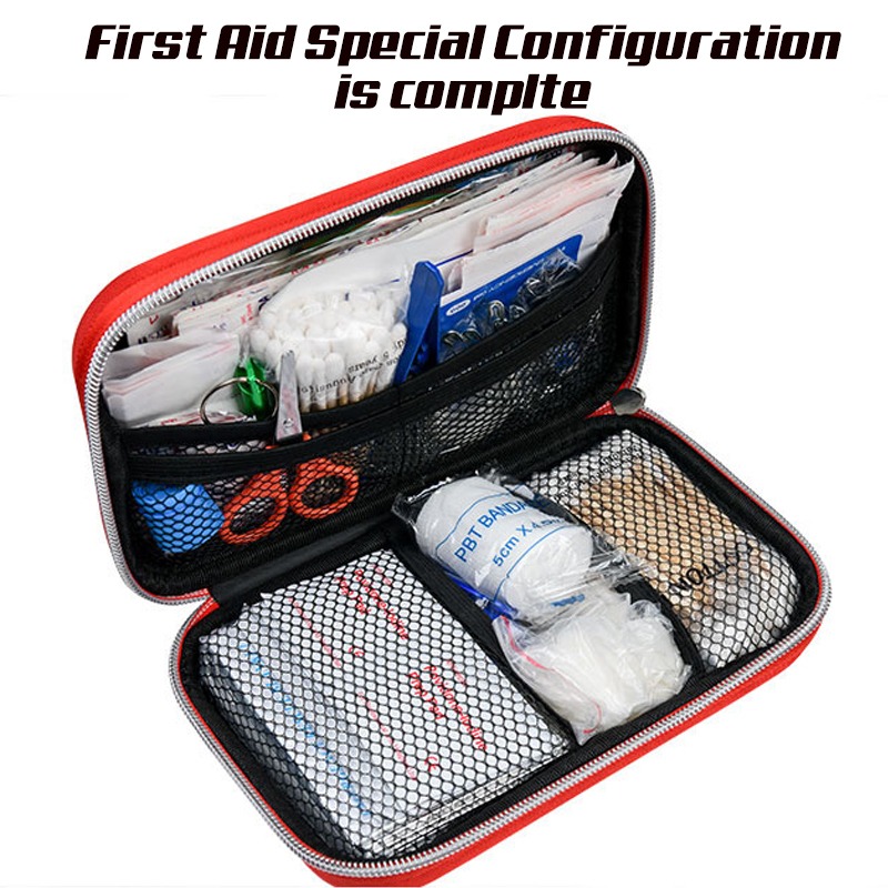 18 in 1 EVA hard shell first aid kit set 47 set lightweight durable ...