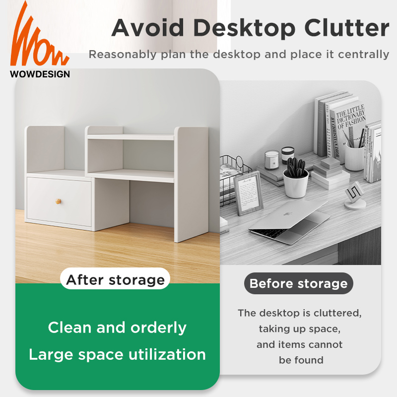 Desk Organizer Desktop Rack Shelf Multipurpose Table Top Rack ...