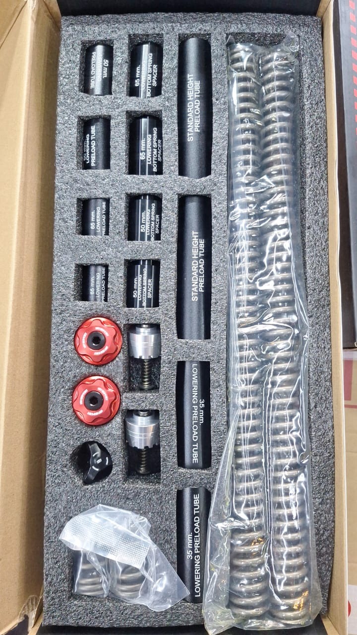 SMRT Front Fork Kit Yamaha Xmax Lowering 35mm / 50mm / 65mm / Standard ...