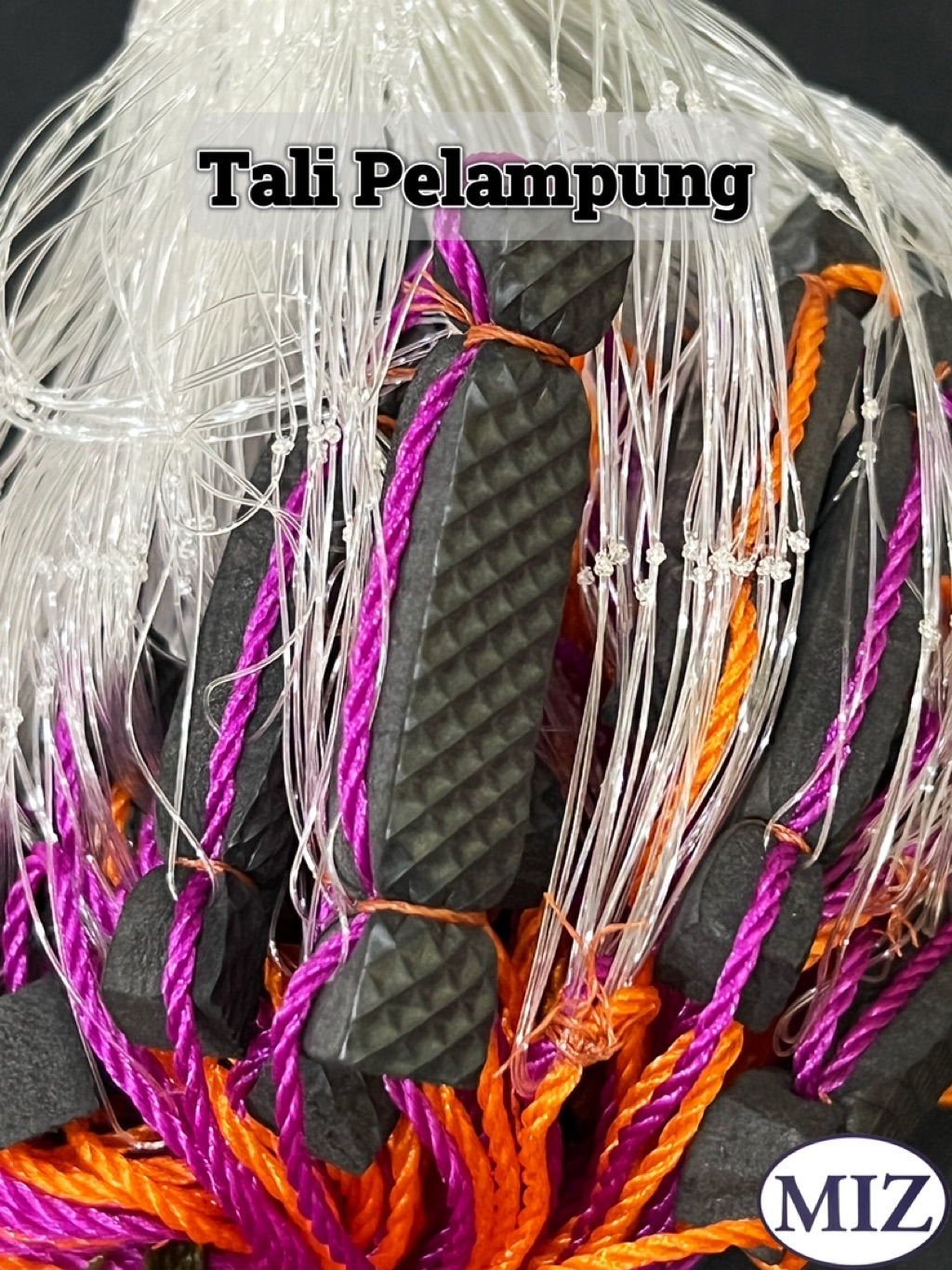 Set : 020MM/030MM 3"Inci Sampai 4"Inci Complete Pukat Siam Sticky Fish ...