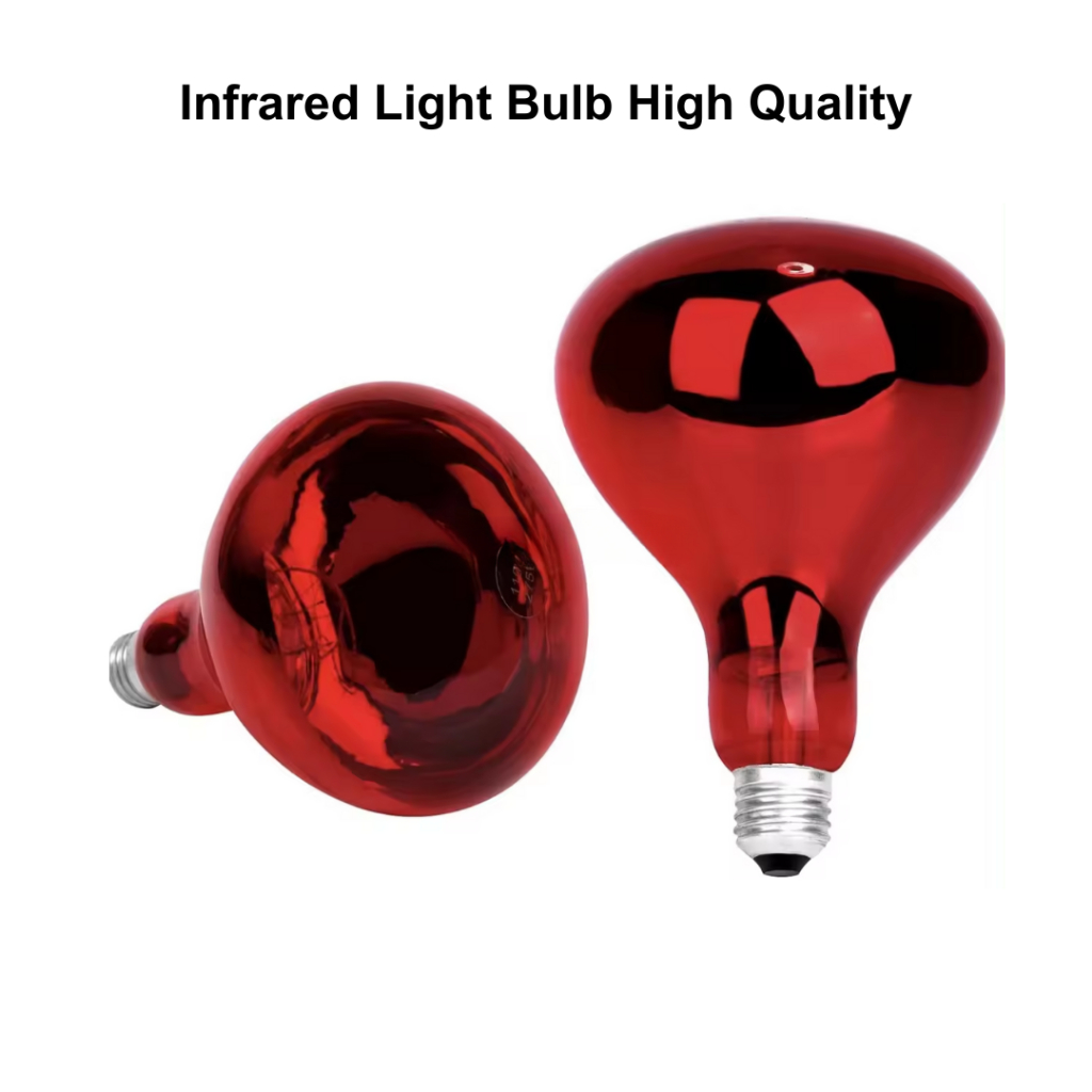 Infrared Light Bulb 275w Multipurpose Tinted Film Heat IR Test Heating ...