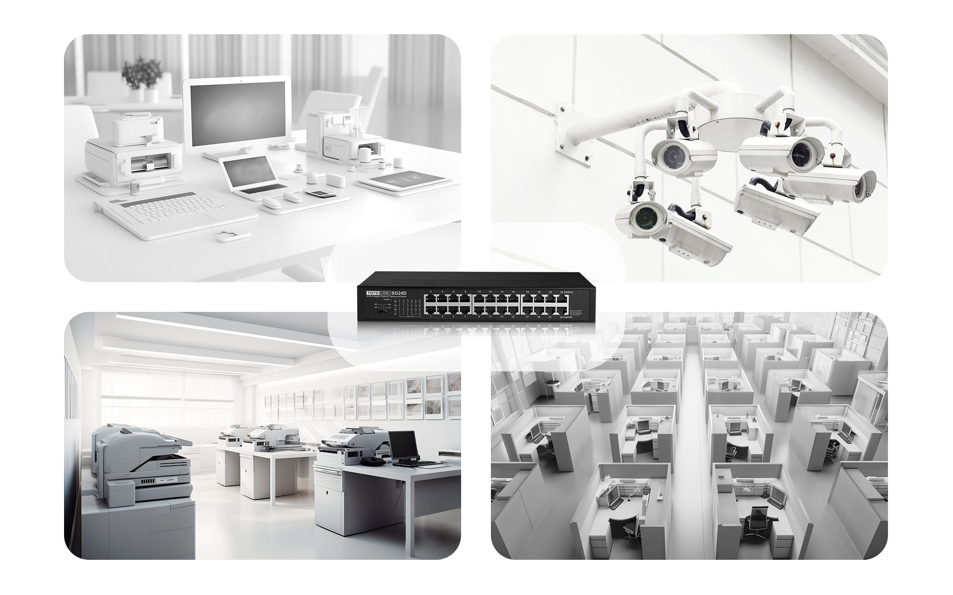 Totolink SG24D Switch 1000Mbps Gigabit | Plug N Play | 3 Years Warranty ...