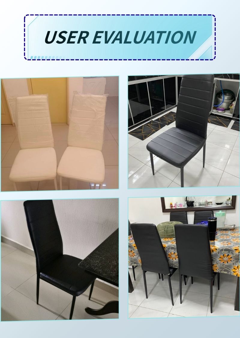 AH Dining Chair Household Modern Chair Backrest Makeup Stool Light ...