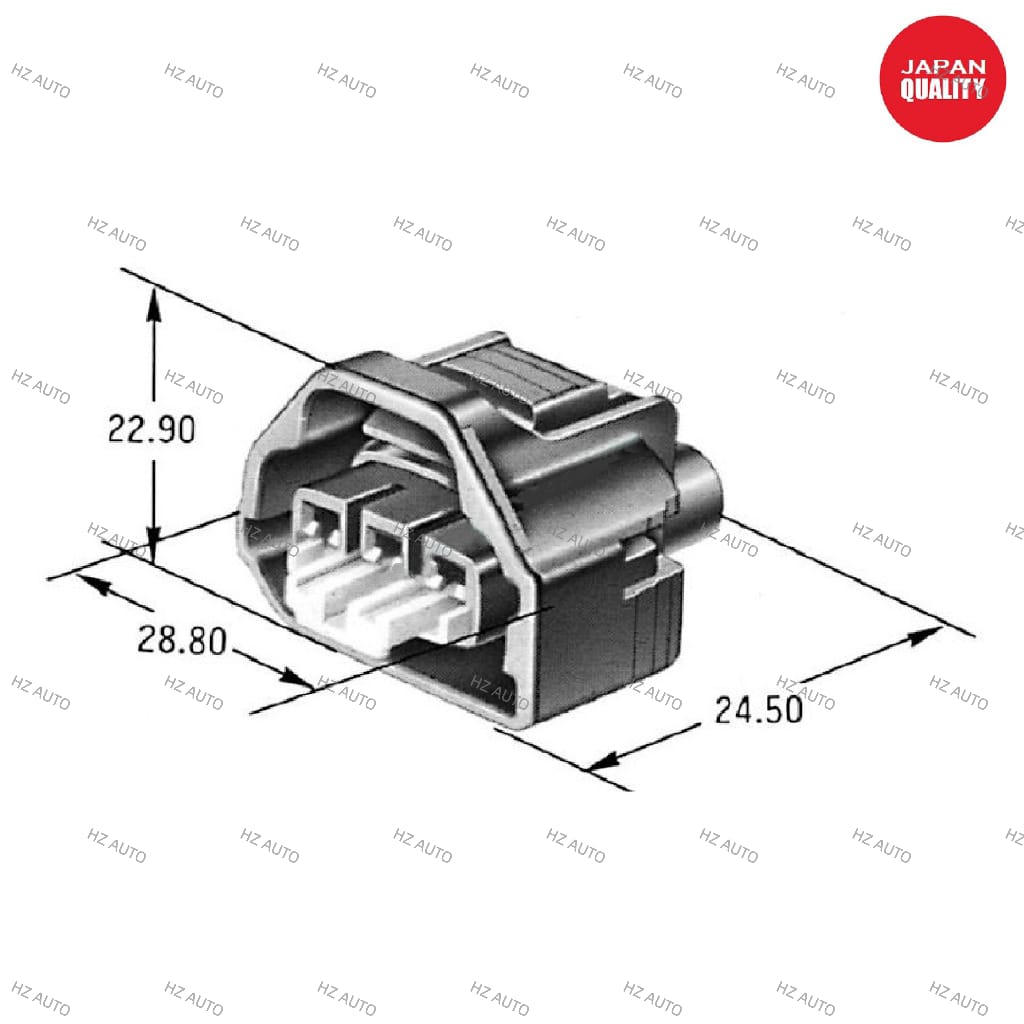 (SKT-10334) 3 Pin Perodua Viva Myvi Kenari Toyota Avanza TPS Throttle ...