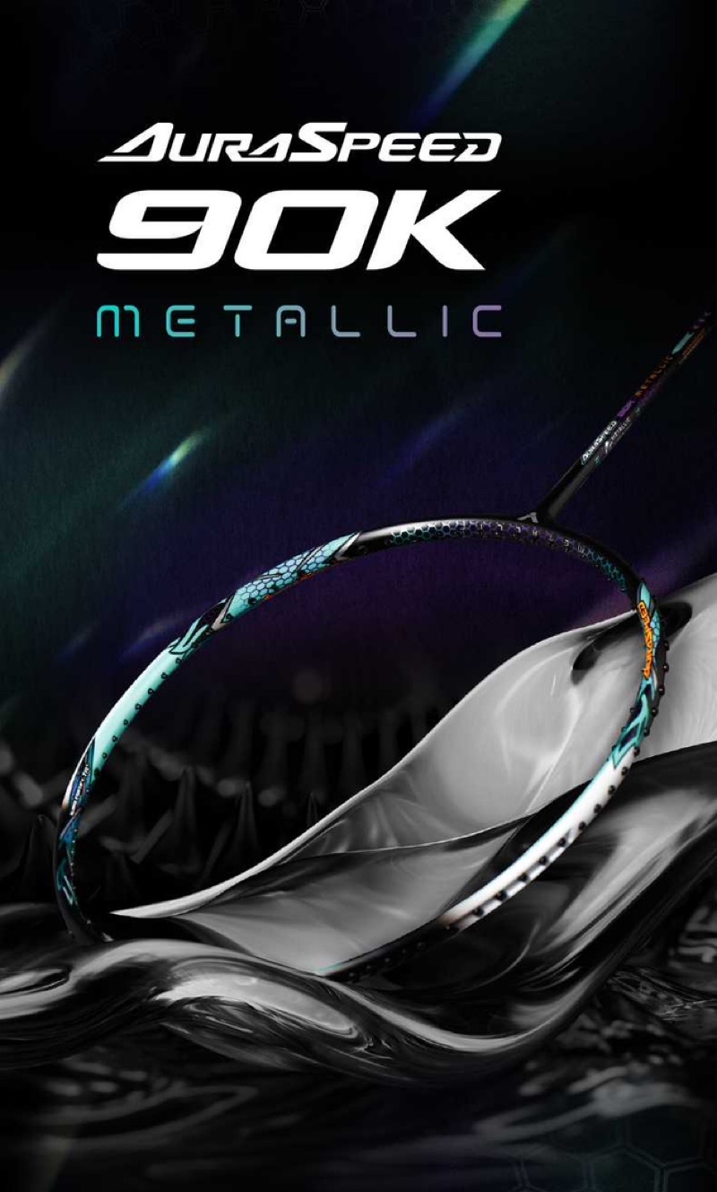VICTOR Auraspeed 90K Metallic Professional Player Badminton Racket ...