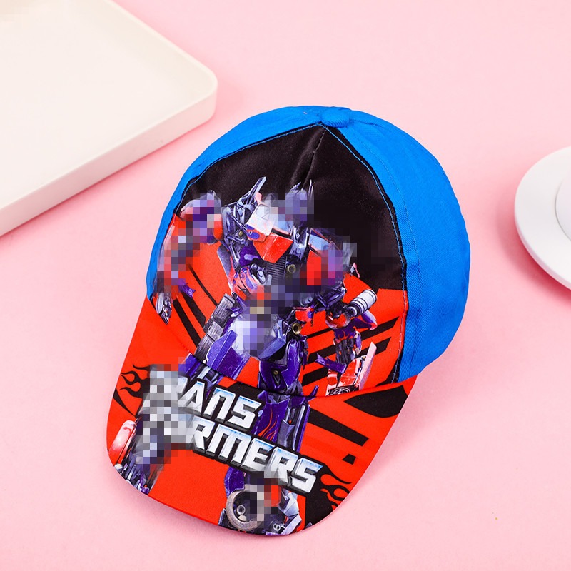 Topi Budak Lelaki Perempuan Kids Cartoon Cap Spiderman Frozen Hello ...