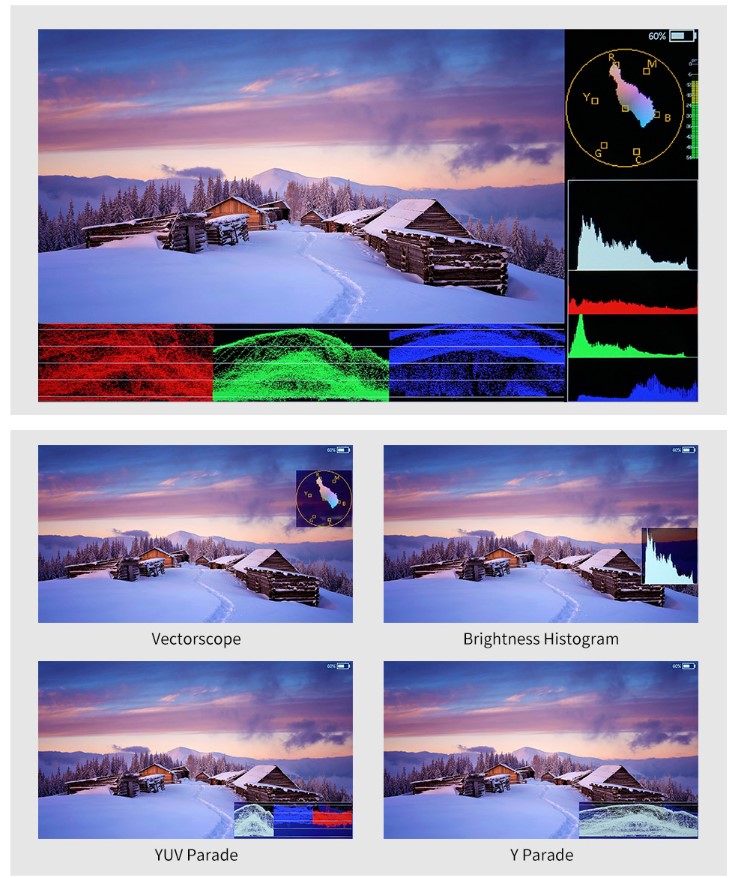 SEETEC WPC215 21.5 inch 1000nit High Bright Portable Carry-on Director ...