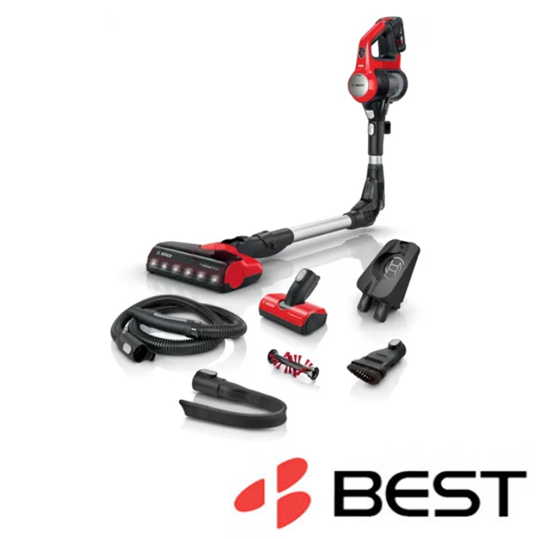 BOSCH RECHARGEABLE VACUUM CLEANER UNLIMITED 7 PROANIMAL RED (BBS711ANM ...