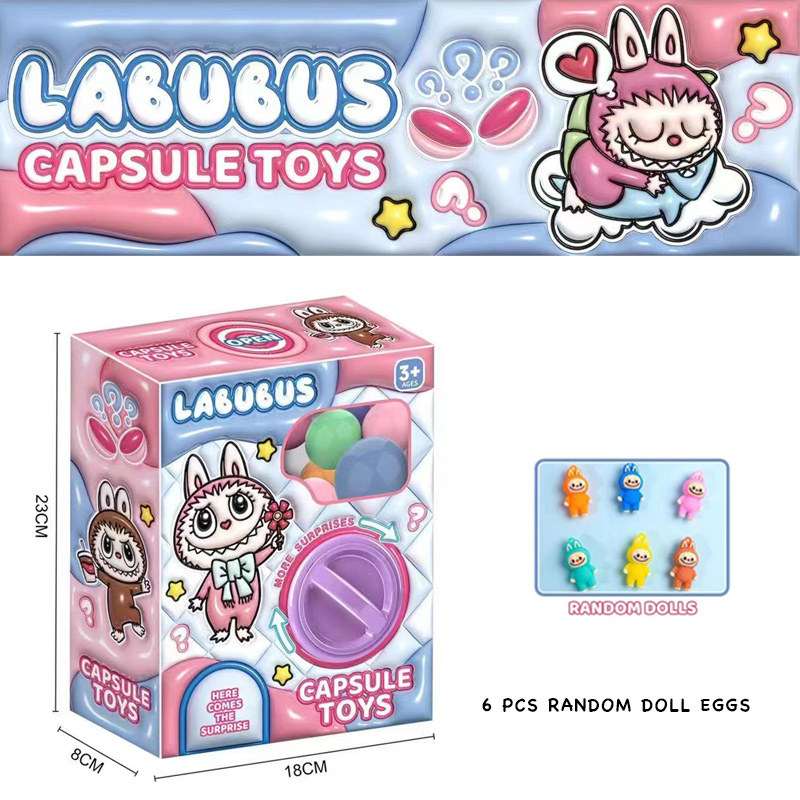 Egg Twisting Capsule Vending Machine Gacha Gashapon Blind Box Surprise ...