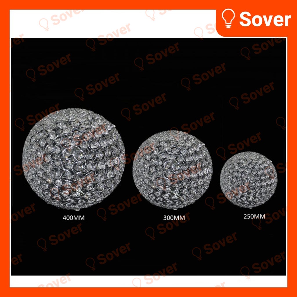 Gate Light Crystal ball Round or Square only | Shopee Malaysia