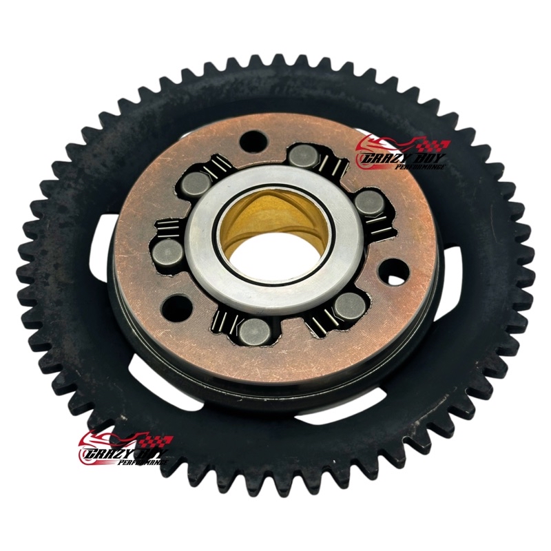 NLK PERFORMANCE ONE WAY STARTER GEAR COPPER BUSH V4+ BEARING 412g Y15ZR ...