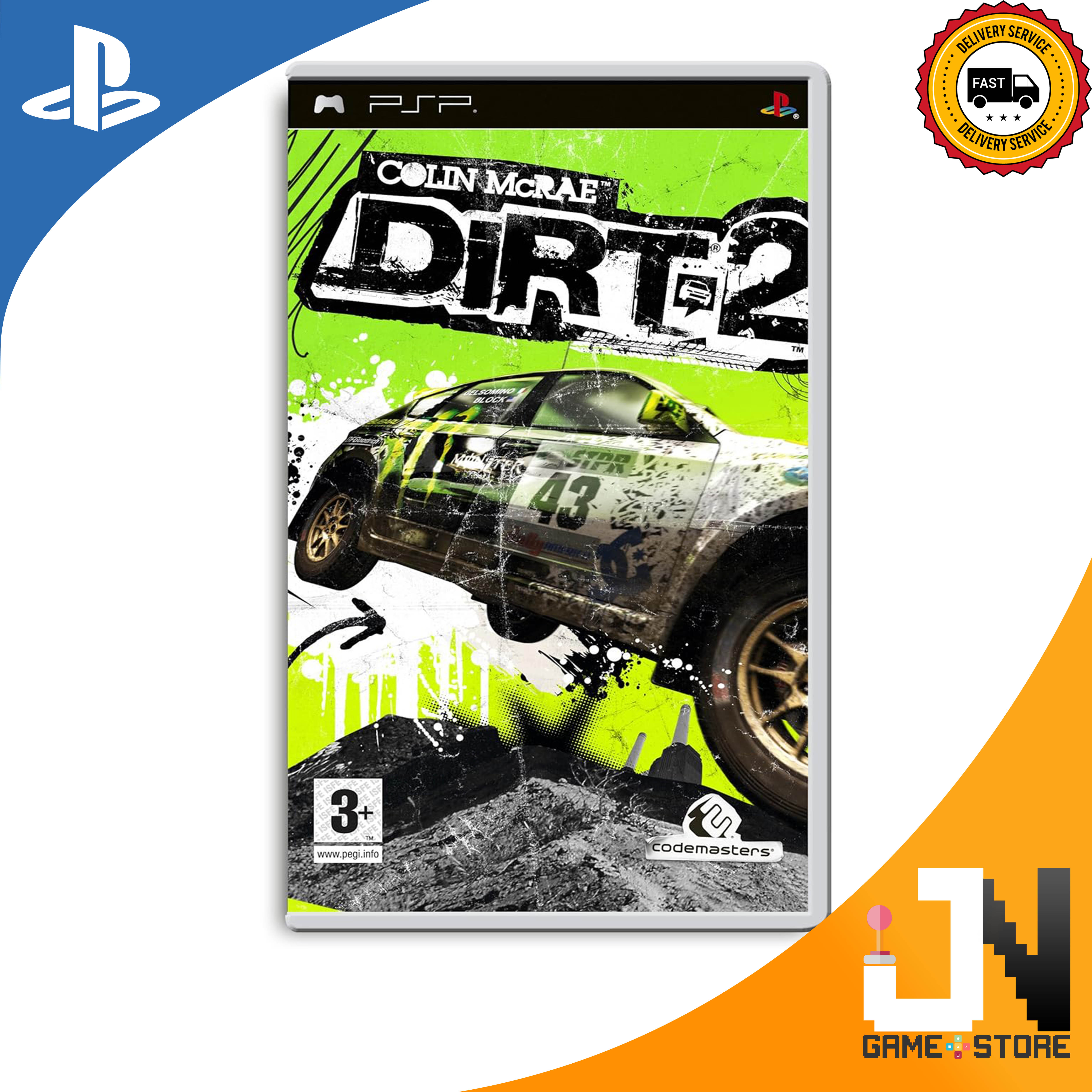 PSP Colin Mcrae Dirt 2 (R2)(English)(NEW) | Shopee Malaysia