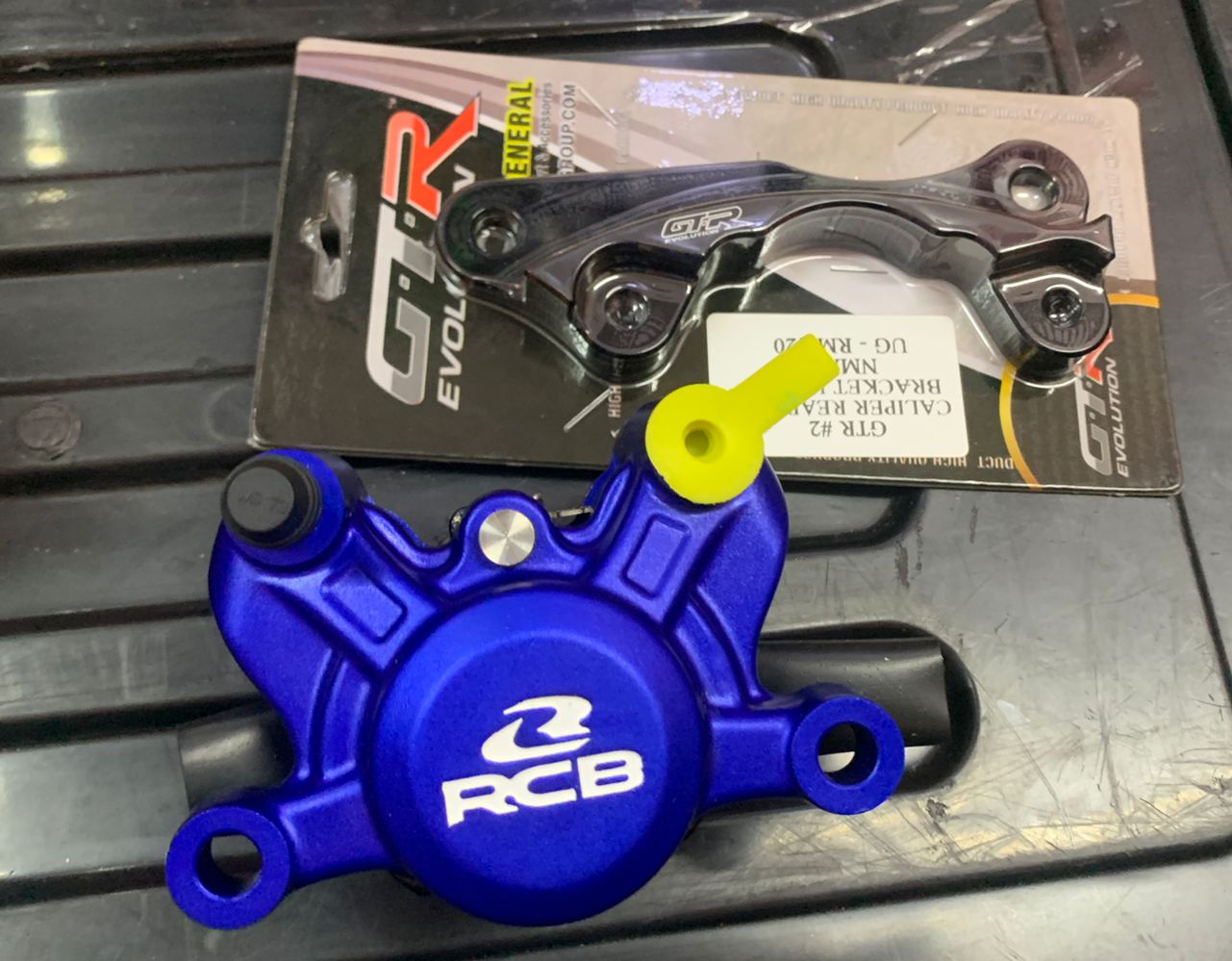 RCB CALIPER 2POT R55 R-55 2 POT RACINGBOY RACING BOY P34 Y15 Y16 RS RSX ...