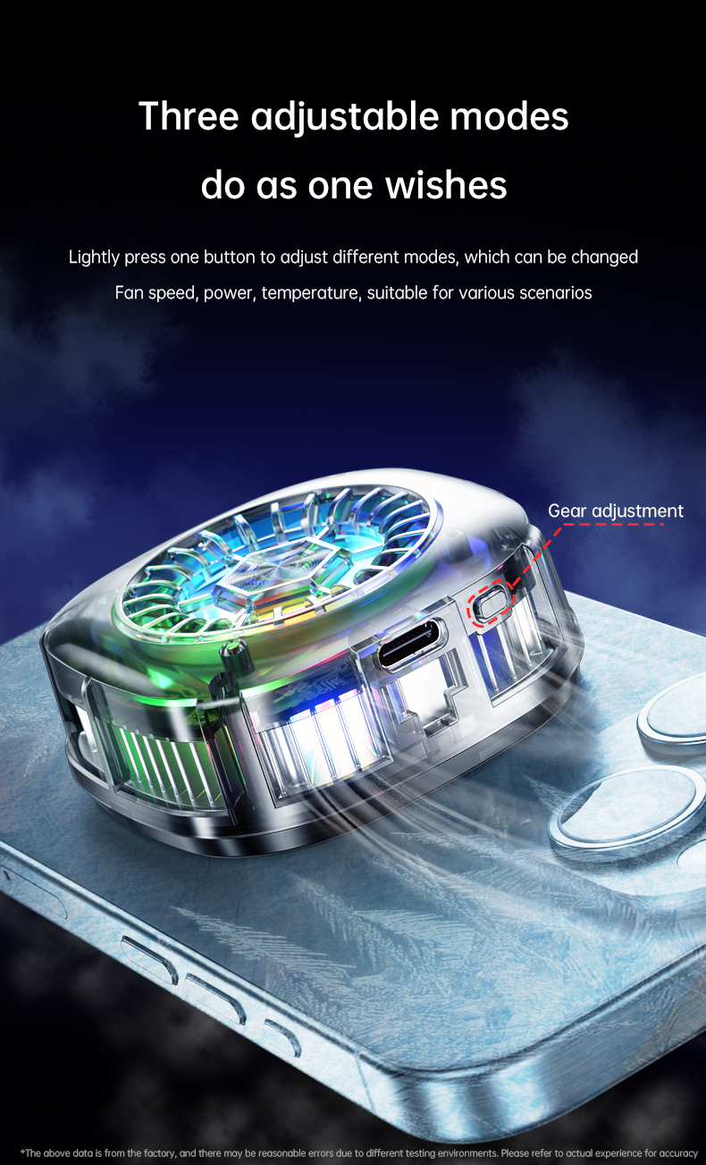 X120A X122A Pro X108 Mini S2 Gaming Phone Cooler New RGB Radiator for Mobile Phone Tablet Fan ...
