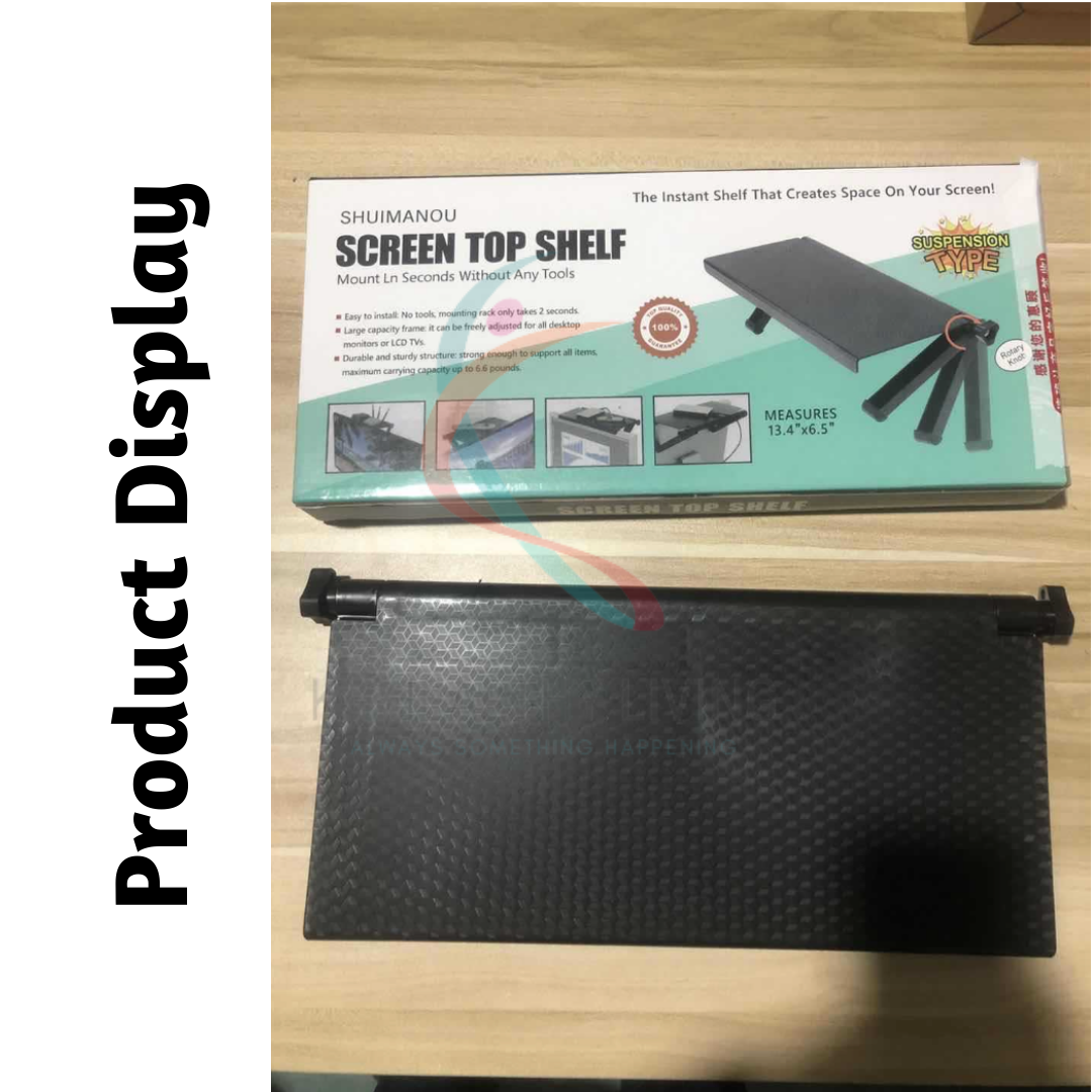 TV Box Top Rack Screen Top Shelf Monitor Wall Mount Rack WiFi Router ...