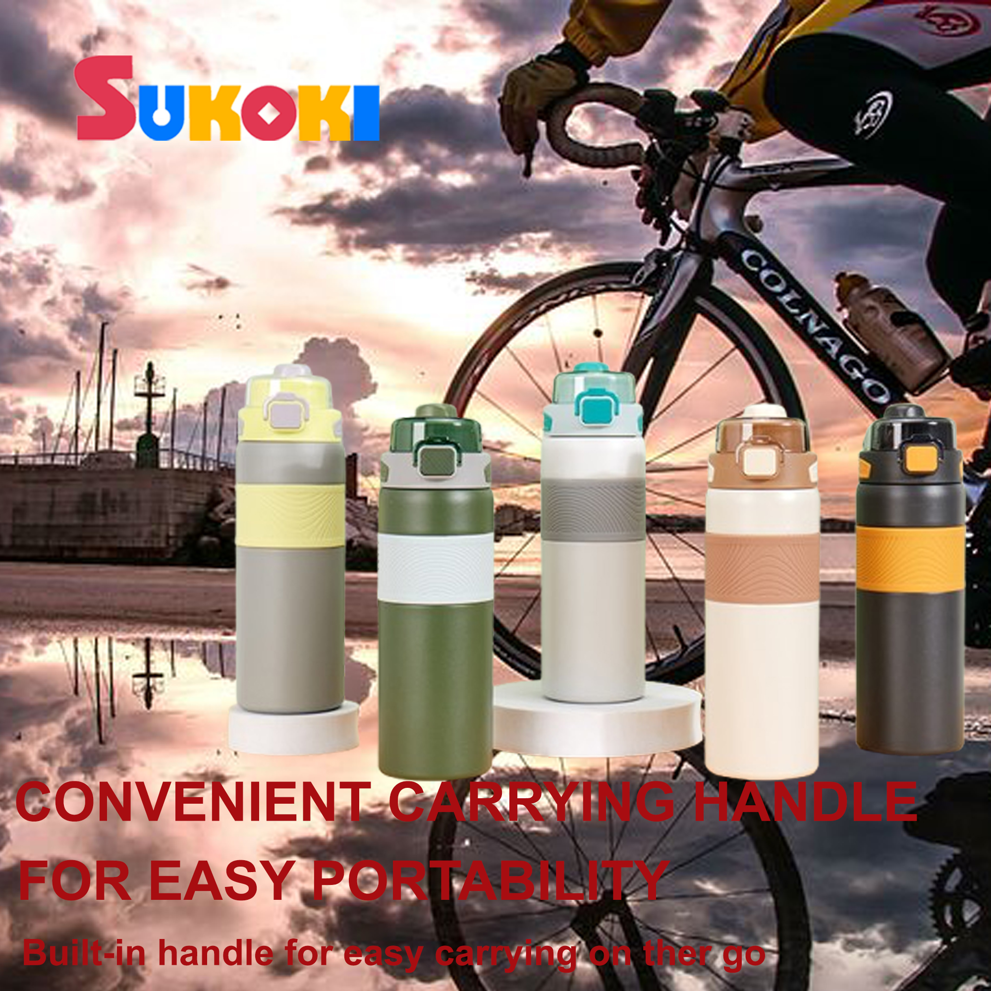 Tumbler Water Botol Air Thermos Bottle Thermal Flask Thermos Flask ...