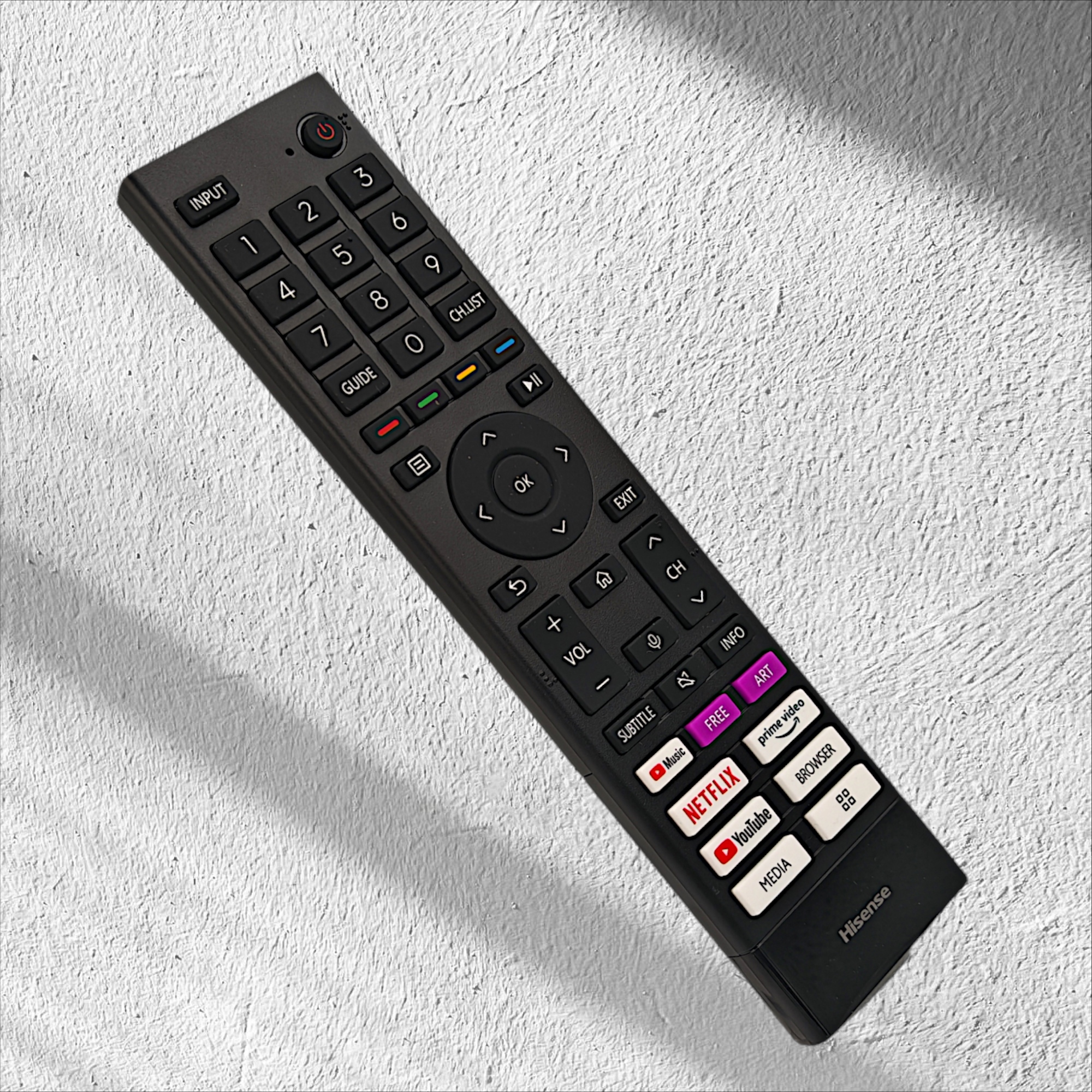 Original Hisense Smart Android Led TV Remote Control Replacement For ...