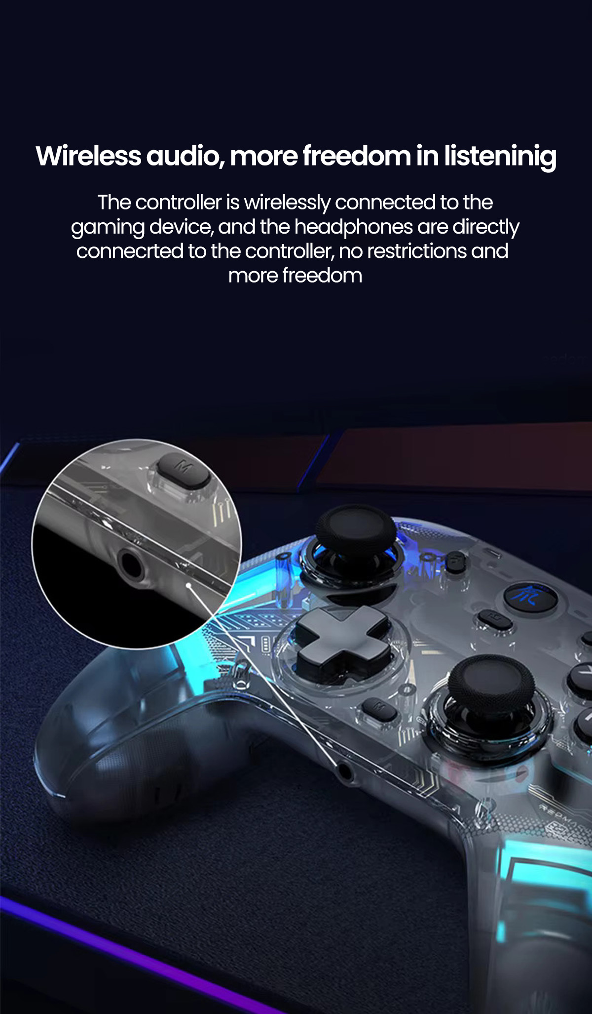 [PROMO] REDMAGIC Cyber Gamepad | Aluminium Alloy Charging Base ...