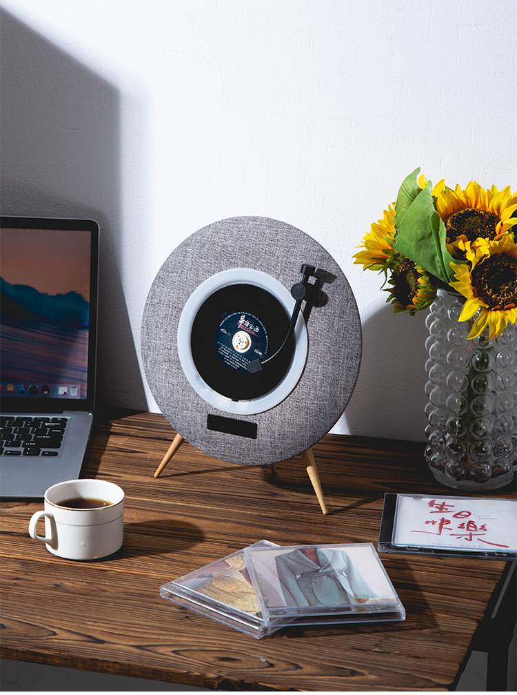 Modern Portable CD Player Two-way Bluetooth USB Rechargeable Audio ...